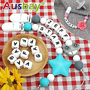 Personalized Animal Head Pacifier Clip (Car Grey)