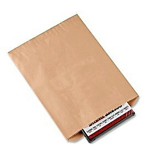 Premium Quality Kraft Paper Bags Flat Merchandise Bags 100 pack (8.5 X 11 In)