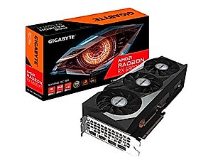GIGABYTE AMD Radeon RX 6800 XT GAMING OC 16G Graphics Card, 16GB of GDDR6 memory, powered by AMD RDNA 2, HDMI 2.1, WINDFORCE 3X Cooling System, GV-R68XTGAMING OC-16GD