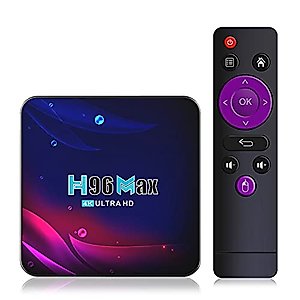 H96 MAX V11 STB Rockchip 3318 Dual WiFi Android 11.0 4K Smart tv Box