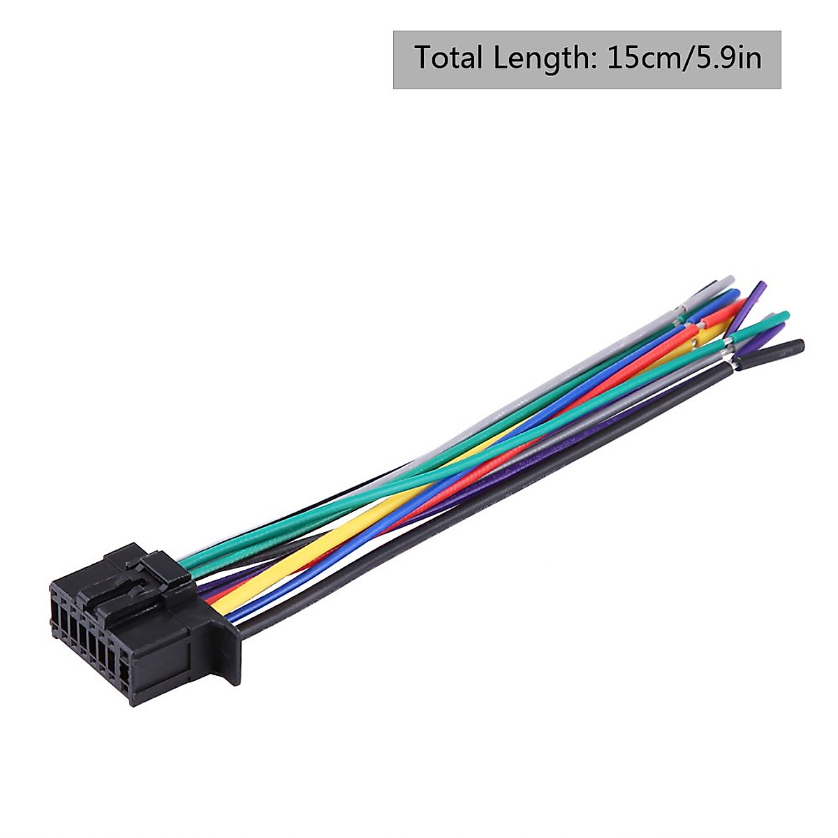 Stereo Radio Wire Harness Cable, 16 Pin Car Stereo Power Speaker Wire Harness CD Plug for Pioneer 2350 in-Vehicle Technology Supplies 16 Pin Radio Harness 16 Pin Radio Harness