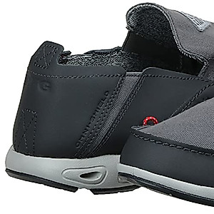 Columbia Mens Bahama Vent PFG Boat Shoe, Titanium MHW/Bright Red, 12 US