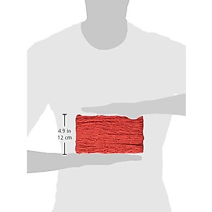 Beistle Red Cotton String Novelty Nautical Decorative Fish Netting Under The Sea Luau Party Supplies Red 4' x 12'