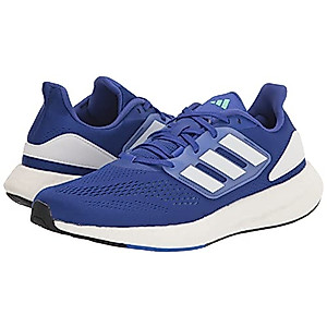 adidas Men's Pureboost 22 Running Shoe, Lucid Blue/White/Pulse Mint, 9