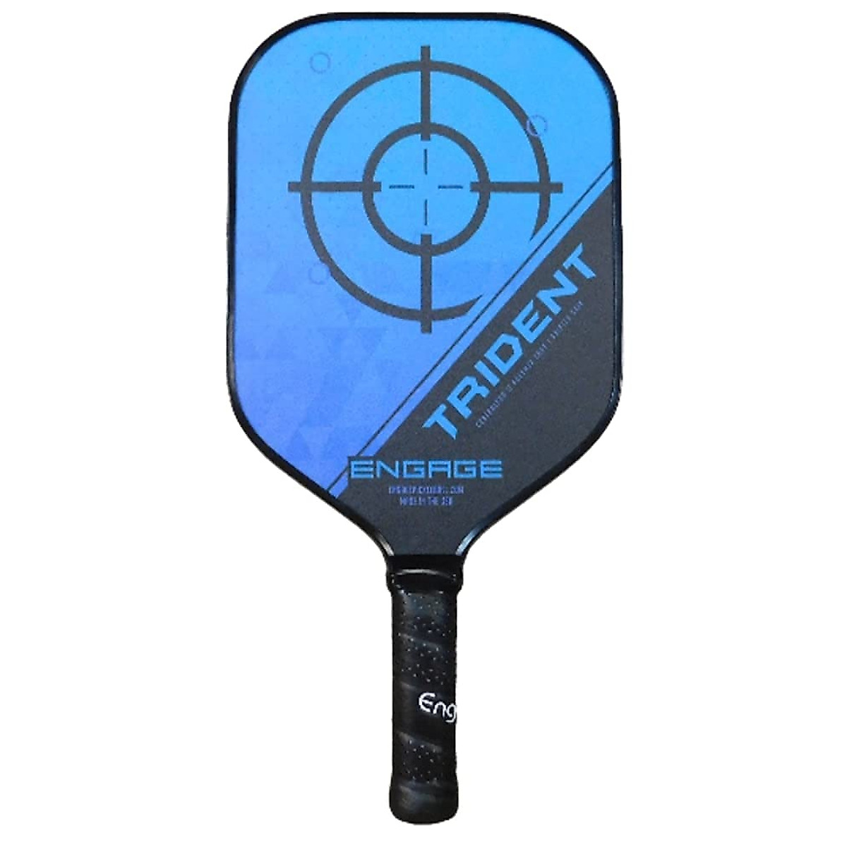Engage Trident Pickleball Paddle, USAPA Approved, New GripTEK Skin and Control Pro 3 core Combined for a Soft Game Feel Experience (Midnight Blue)
