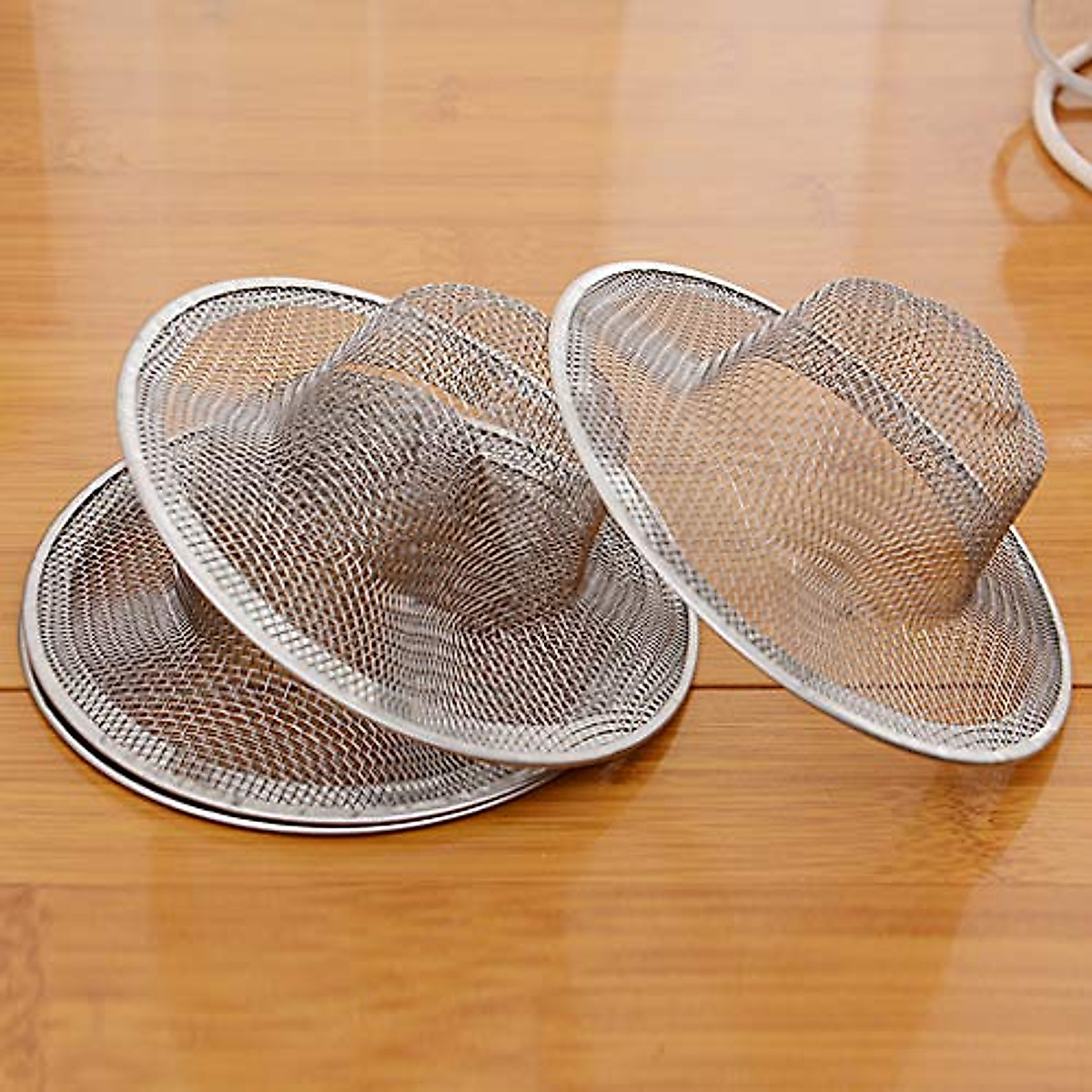 Stainless Steel Kitchen Sink Strainer Hair Catcher Stopper Bathroom Bathtub Show