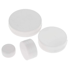 Iceyon 40pcs Rattles Noise Maker Insert Rattle Toy Rattle Box Repair Fix for Baby Pet Dog, 18222527Mm, WhiteTransparent