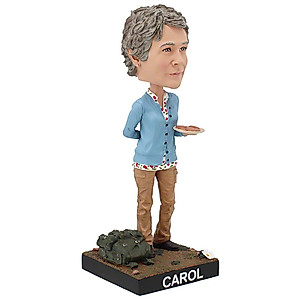 Royal Bobbles The Walking Dead Carol Peletier Bobblehead, Premium Polyresin Lifelike Figure, Unique Serial Number, Exquisite Detail
