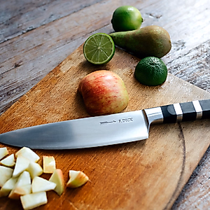 F. DICK – 1905 Chef Knife - Classic kitchen knife with 8.3" blade & 56 HRC - Ideal for meat & vegetables - High carbon - Stainless steel - Ultra sharp - Ergonomic handle