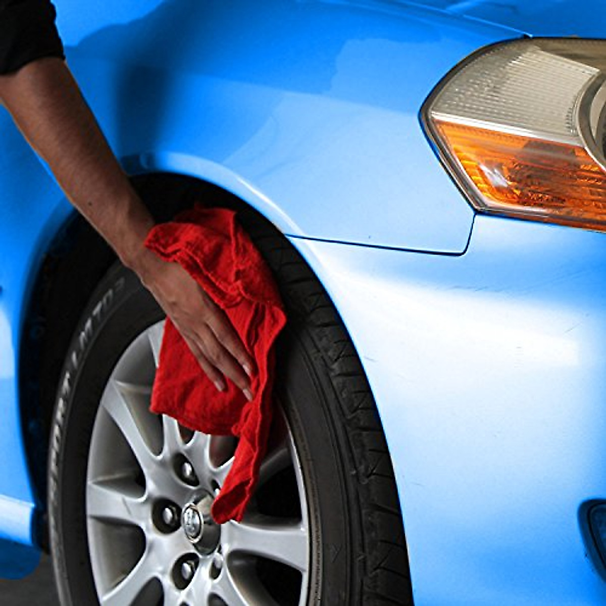 Simpli-Magic Shop Towels, 14"x12", Red (600 Pack - Full Case)