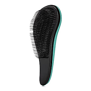 Curly Girl Breeze Thru Detangling Brush | Hair Detangler Hairbrush for Adults & Kids | Gets Rid of Tangles & Knots in Natural, Curly, Straight, Wet or Dry Hair (Turquoise)