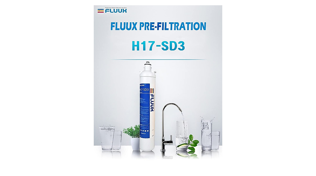 Microfilter FLUUX H17-SD3: 21K Gallons Under Sink Filter