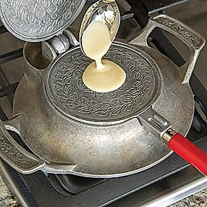 Nordic Ware Krumkake Iron, Silver