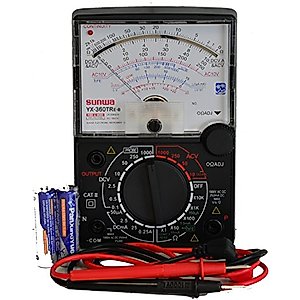 Tekpower 8-Function 19-Range Analog Multimeter, YX360-TRE-B