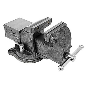 WEN Bench Vise, 4-Inch, Cast Iron with Swivel Base