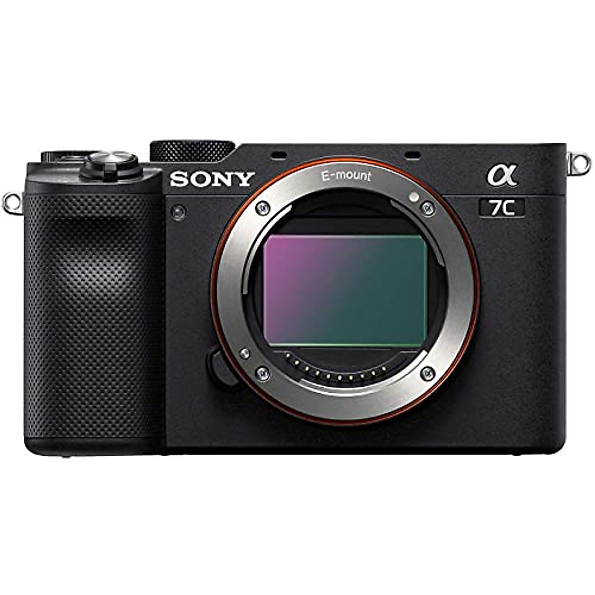 Sony Alpha a7C Mirrorless Digital Camera Bundle with Extra Battery, Gadget Bag, Card Reader, Starter Kit, Blower & Microfiber Cloth