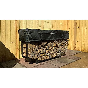 Woodhaven 6ft Courtyard Firewood Log Rack