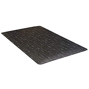 Amazon Basics Anti-Fatigue Mat Marbleized Composite Mat 7/8" Thick 3x5 Black/White