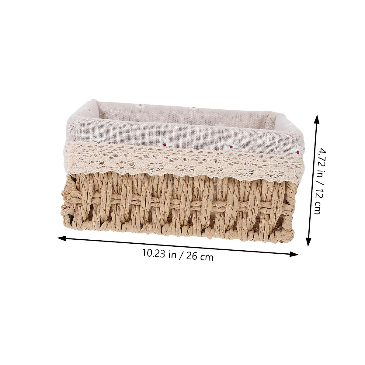 Alipis 3pcs Rattan Storage Basket Rattan Serving Tray Food Serving Tray Toy Storage Basket Snack Trays Tablescape Decor Storage Baskets Desktop Woven Baskets Fabric Porch Gift Basket