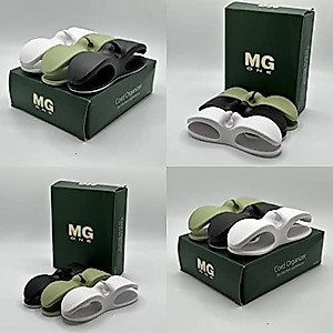 MG One 3-Pack Cord Organizer for Kitchen Appliances in The Box - Stick on Cord Holder for Home Appliances - No Assembly Required with Strong 3M Adhesive