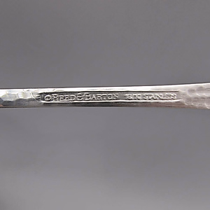 Hammered Antique Iced Teaspoon [Set of 4]