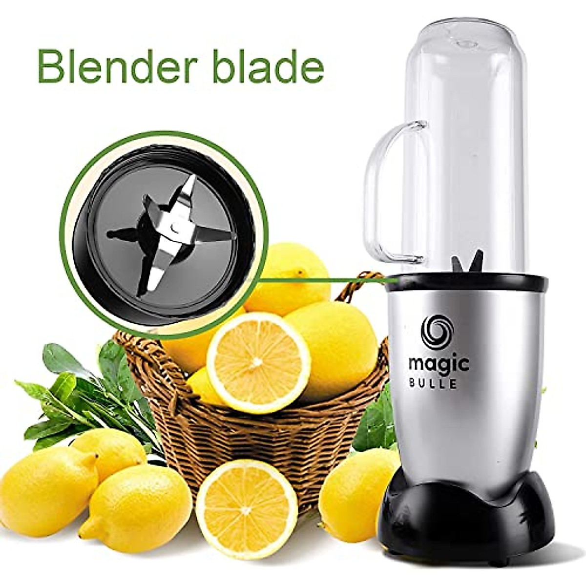 (Pack of 2) Cross Blade Blender Magic Bullet Replacement Parts Compatible with 250-watt Magic Bullet MB1101 Series Blender, Juicer and Mixer
