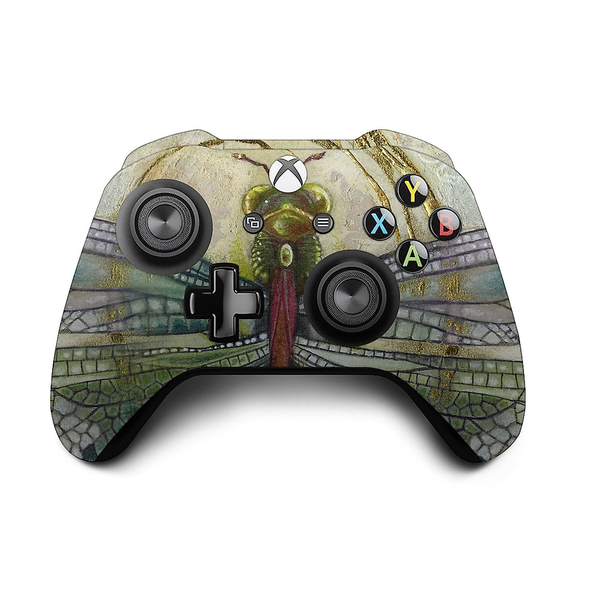 Head Case Designs Officially Licensed Stephanie Law Damselfly 2 Art Mix Vinyl Sticker Gaming Skin Decal Cover Compatible With Xbox One S Console and Controller Bundle