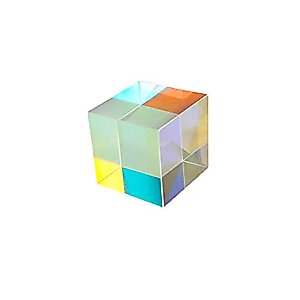 23mm X-Cube RGB Prism Dispersion Prism for Physics and Decoration 1pcs
