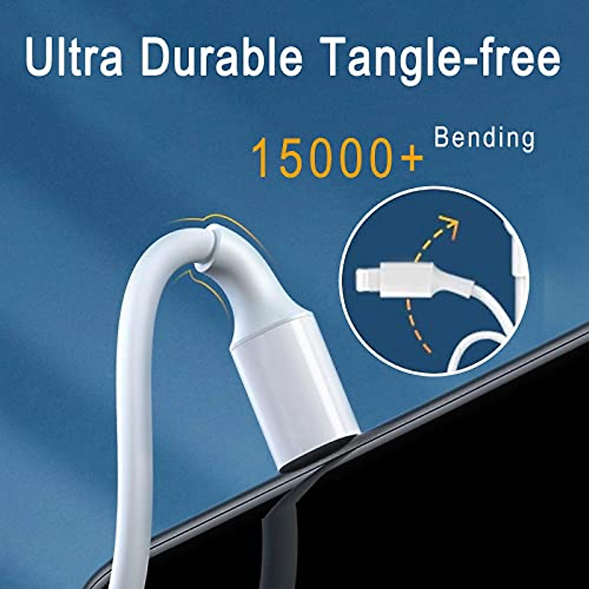 Muerkai Aux Cord for iPhone,3.5mm Aux Cable for Car Compatible with iPhone 14/13/12/11/Pro/Max/SE/10/XS/XR/X/8/7/6/iPad/Plus for Car Home Stereo,Speaker,Headphone,3.3ft (White)