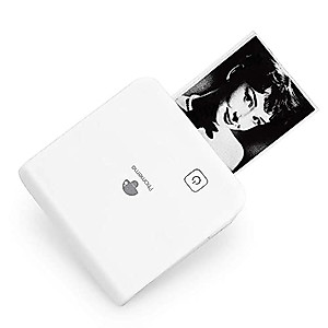 Phomemo 300dpi Pocket Mobile Pocket Printer- M02 Pro Thermal Bluetooth Portabel Mini Photo Printer Compatible with iOS and Android, for Photo Printing, Graffiti,Learning,Work, White