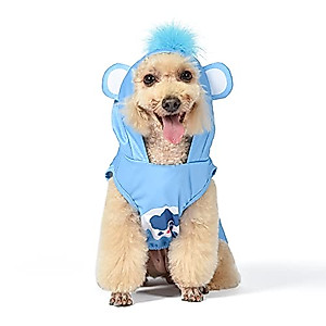 Care Bear for Pets Halloween Grumpy Bear Sleeveless Hoodie- S -| Cozy Hoodie for Dogs | Fun and Cute Halloween Costumes for Dogs| Officially Licensed Care Bears Pet Products, Blue (FF23144)