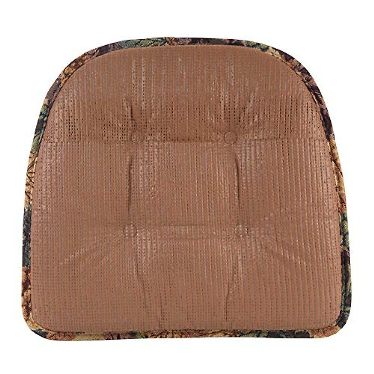 Klear Vu Polyester Cabernet Gripper Non-Slip Chair Cushions, 15" x 16", 4 Count (Pack of 1), Multicolor