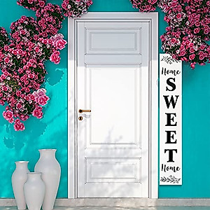 4.75 Ft Welcome Sign for Front Door-Vertical Welcome Home Sign -Yard Porch Sign for Front Door Decorations and Best House Warming Gifts