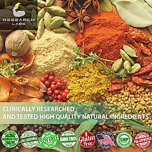 Research Labs - Premium Hemp Gummies 120 Count, 2 Fer 1 Ad. Advanced Formula with 500,000 Extract Blend. Natural - Helps Body Aches, Worriedness & to Feel Calm