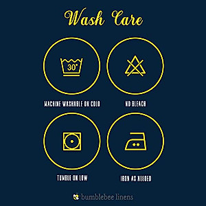 Bumblebee Linens 4 Pack White Linen Hemstitched Tea Towels- 14" x 22" Cloth Guest Hand Dish Kitchen Bathroom Towel - Embroidery Craft Blank