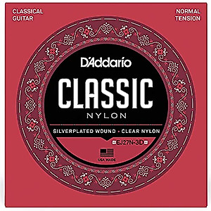 D'Addario EJ27N-3D Classic Nylon Strings Normal Tension 3-Pack