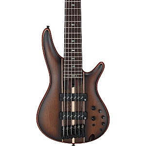 Ibanez Premium SR1356B 6-string Bass Guitar - Dual Mocha Burst Flat