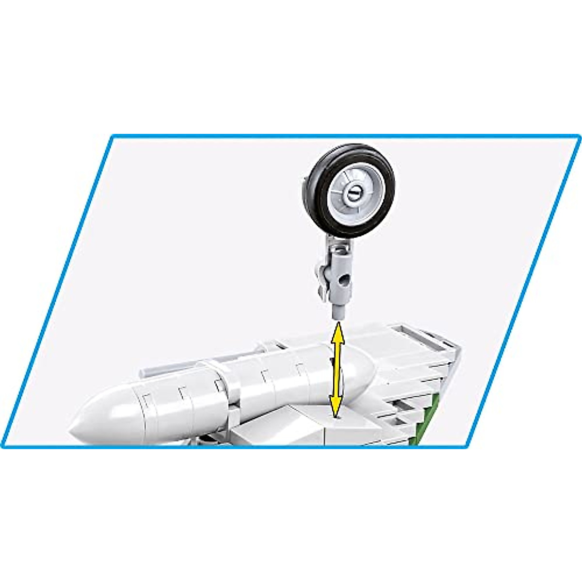 COBI Historical Collection Cold War LIM-5 Polish Air Force 1959 Plane