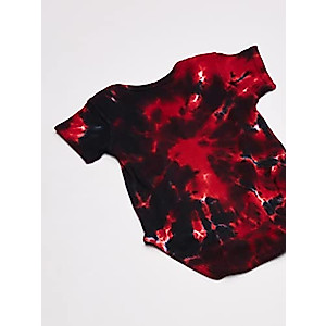 Liquid Blue baby boys Kiss Faces Burst Onesie T Shirt, Tie/Dye, 12-18 Months US