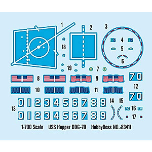 Hobby Boss USS Hopper DDG-70 Boat Model Building Kit