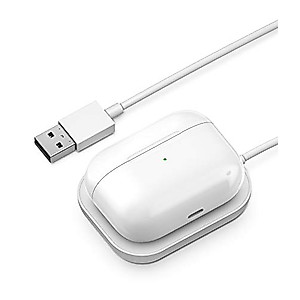 Galvanox AirPods Pro Charger - Wireless Charging Station for Apple AirPod Pro (White)