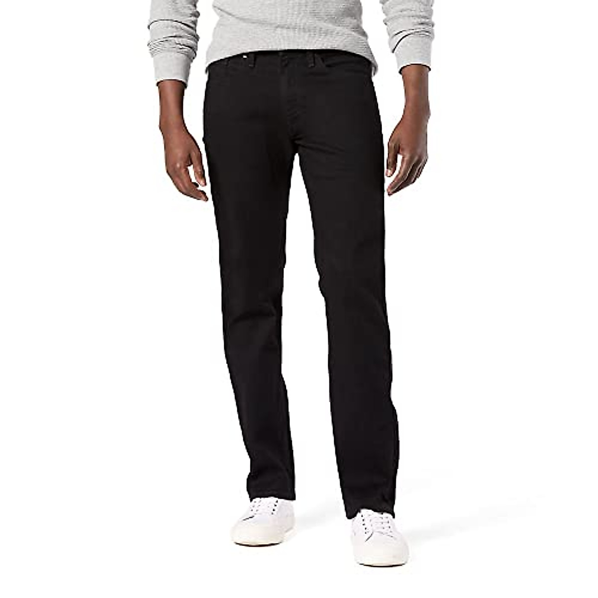 Signature by Levi Strauss & Co. Gold Label Men's Slim Straight Jeans (Available in Big & Tall), (New) Gothic, 36Wx32L