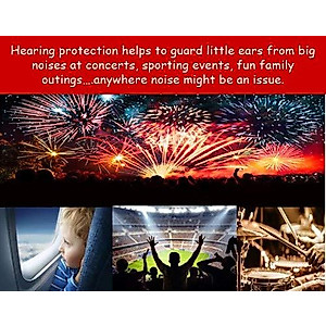 Mommy's Helper Hush Gear Noise Cancelling Headphones for Infants Ear Protection, Blue