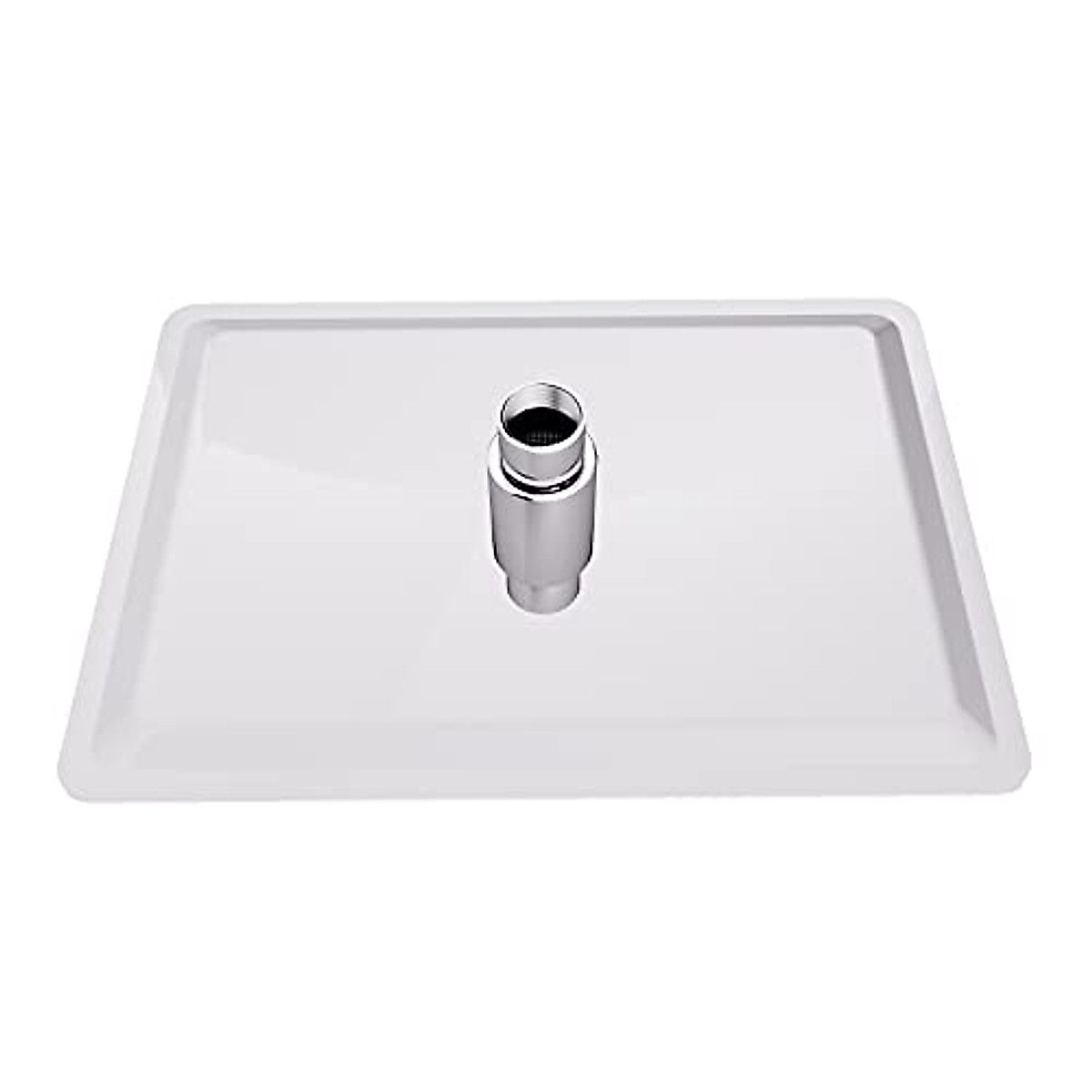 Blue Ocean 10"x7" SHK08 Ultra Thin Premium Stainless Steel Bath Rainfall Shower Head | Adjustable Brass Swivel Ball Joint