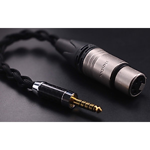 KK Cable TA-KA 4.4MM Male to 4-pin XLR Female Headphone Balanced Cable, Audio Upgrade Cable. TA-KA