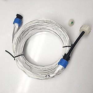 Blumat EasySoak 50’ Automatic Watering Slow Soaker Hose System for Gardens, Greenhouses, and Farms – Flow Restrictor, Adapters, and Fittings Included