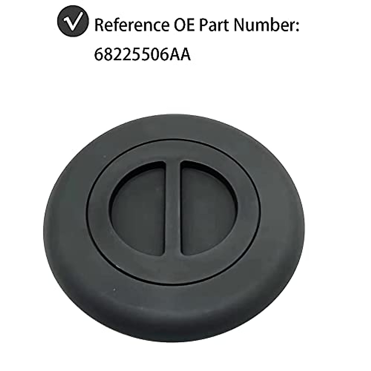 Trucks Towing Prep Group Bed Plug Cover Kit 5th Wheel for 2014-2019 Dodge Ram 1500 2500 3500 Pickups Replace 68225506AA