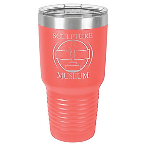 Custom Laser Engraved Polar Camel Tumbler (Coral, 30oz)