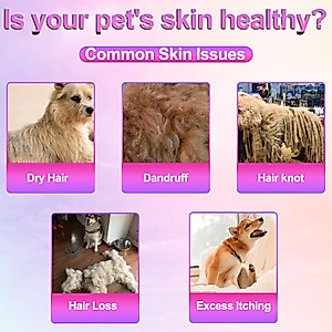 Omega Skin & Coat Soft Chew Supplements for Dogs, Skin Health Chews for Dogs, Allergy and Itch Relief - Skin and Coat Supplement, Reduce Shedding, Omega 3 Fish Oil, Healthy Soft Shiny Hair