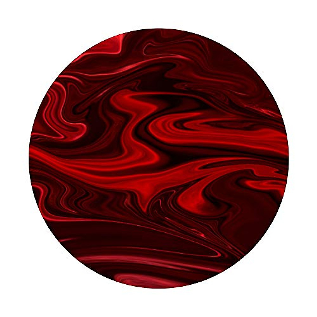 Stylish Swirls | Red PopSockets PopGrip: Swappable Grip for Phones & Tablets